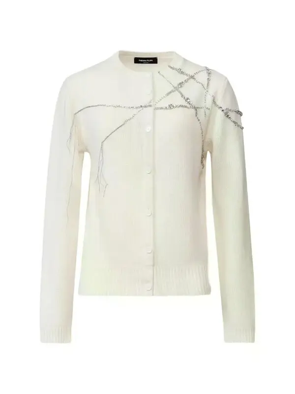 Fabiana Filippi Embellished Knit Cardigan