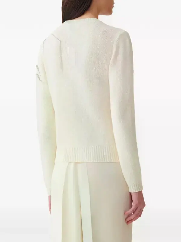 Fabiana Filippi Embellished Knit Cardigan