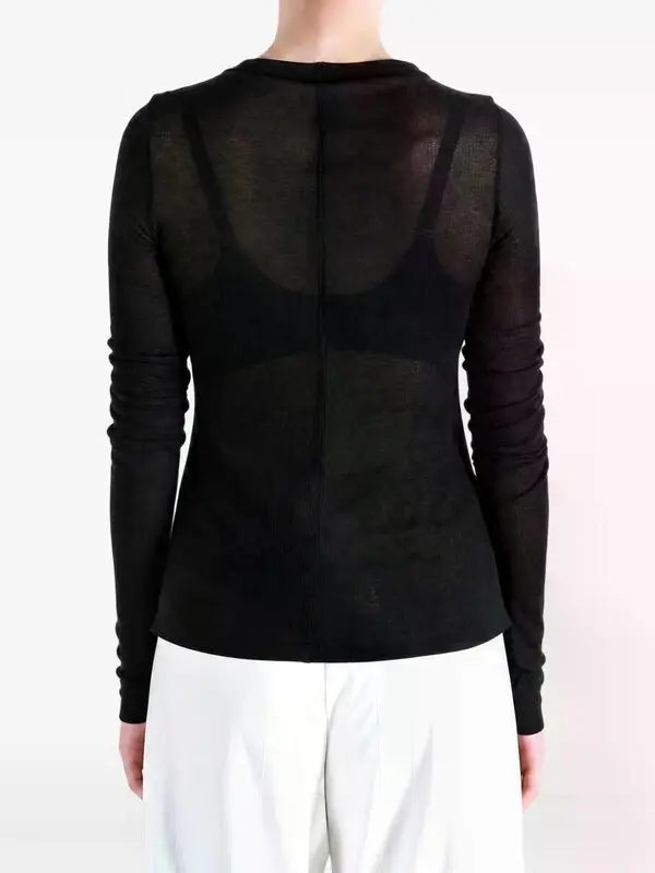 Rick Owens Ribbed Long-sleeve T-shirt