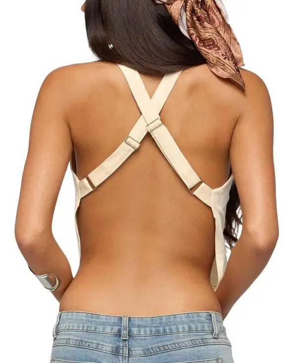 EDIKTED Nerida Crisscross Backless Top