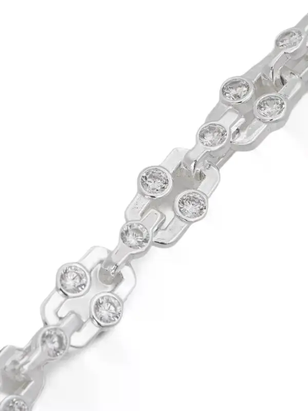 HATTON LABS Crystal-embellished Link Necklace