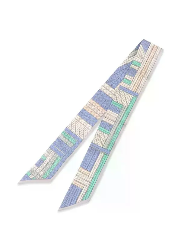 Hermès Twilly Rope-print Scarf
