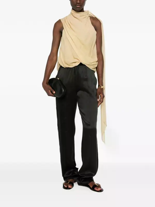 TOM FORD Logo-waistband Trousers