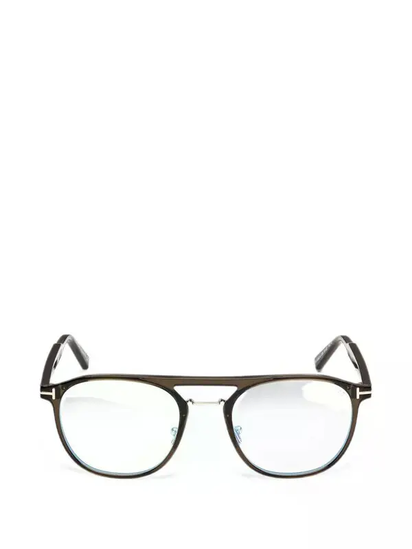 TOM FORD Pilot Frame Glasses - Green