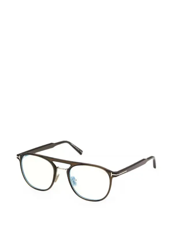 TOM FORD Pilot Frame Glasses - Green