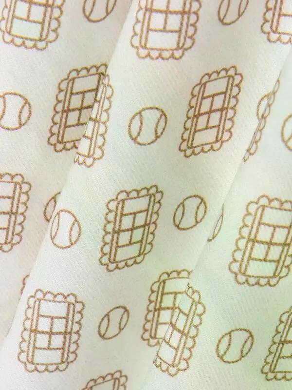 Lacoste Tennis-print Short-sleeve Shirt