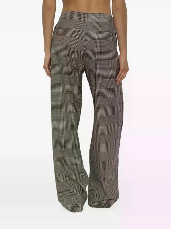 IRO PARIS Koffa Checked Pleated Trousers