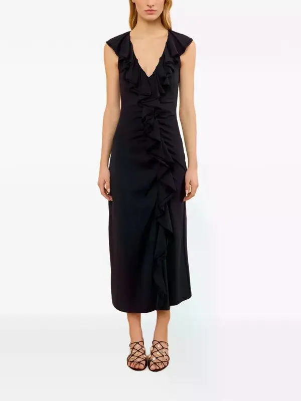 Ulla Johnson Chiara Ruffled Midi Dress