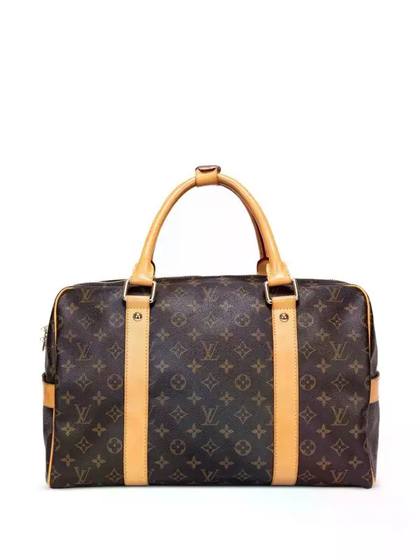 LOUIS VUITTON Carryall Monogram Handbag - Brown