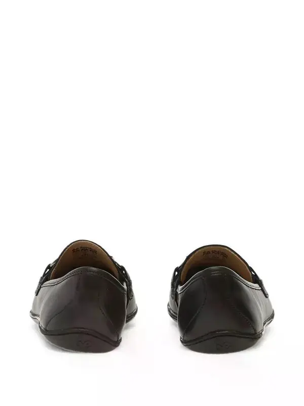 BE LENKA Divella Woven-panel Bit Loafers