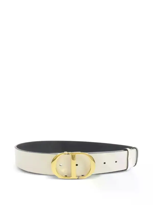 Dior 30 Montaigne Reversible Belt - Neutrals