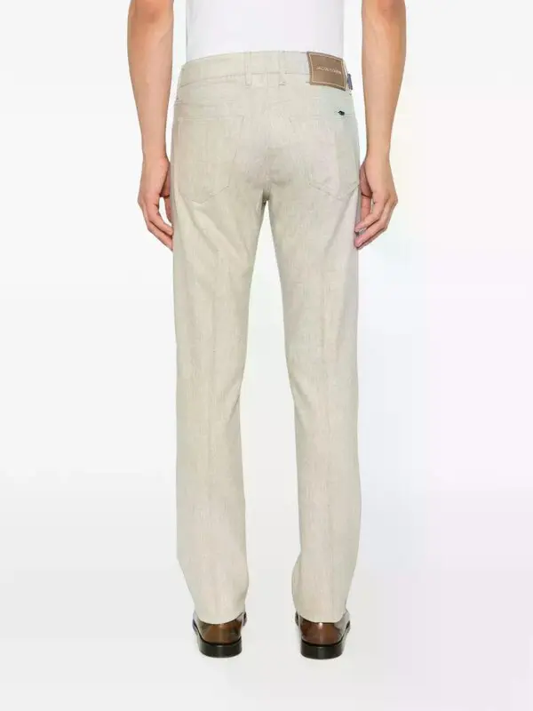 Jacob Cohen Straight-leg Wool Trousers