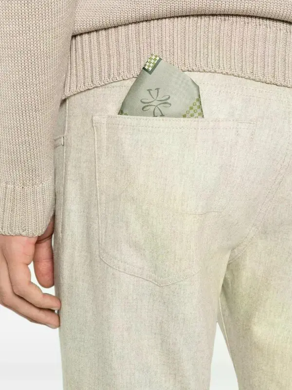 Jacob Cohen Straight-leg Wool Trousers