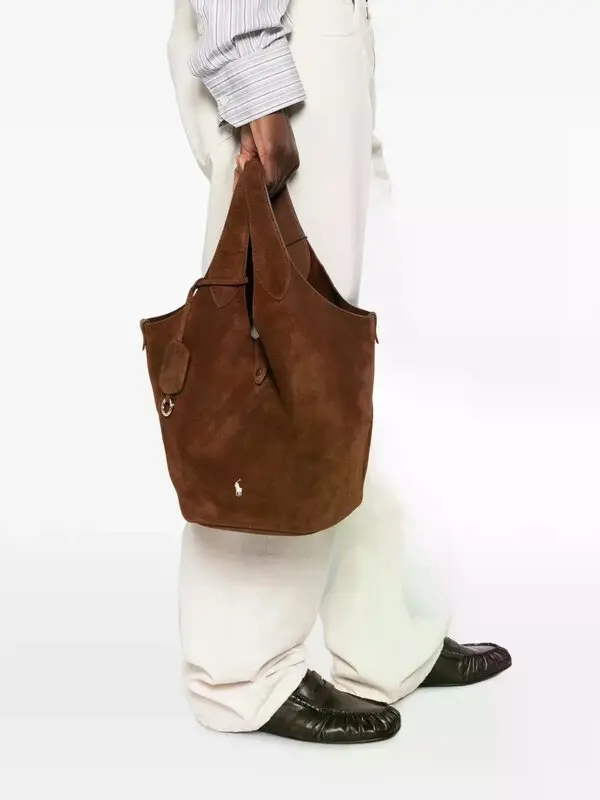 Polo Ralph Lauren Play Suede Tote Bag