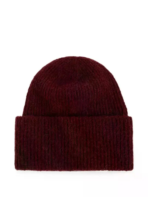 Canada Goose Ribbed Knit Beanie Hat