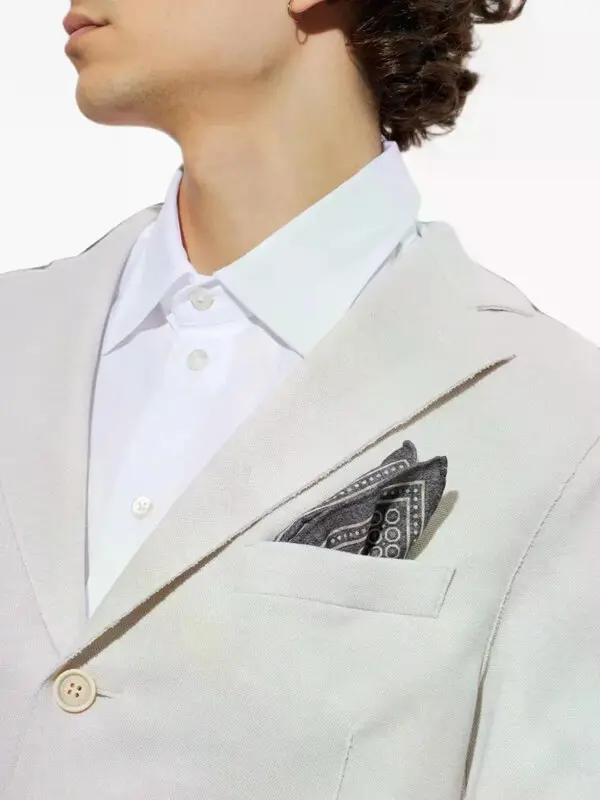 Eleventy Patterned Pocket Square