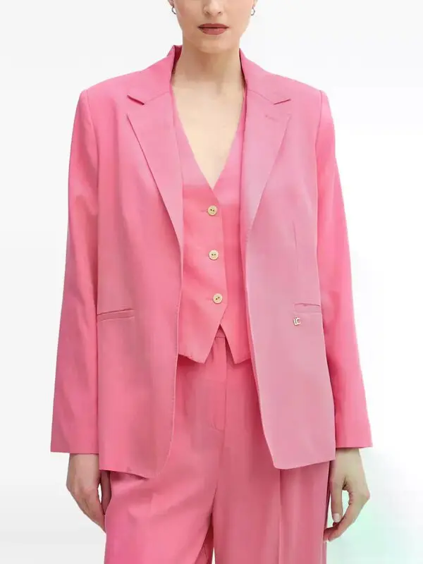 LOLA CASADEMUNT Notched-lapel Blazer