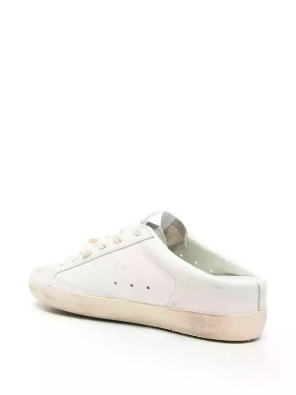 GOLDEN GOOSE Super-star Crystal-embellished Sneakers