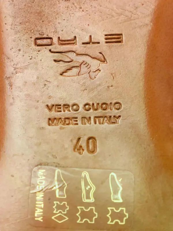 Etro Embossed Cap-toe Ballet Flats