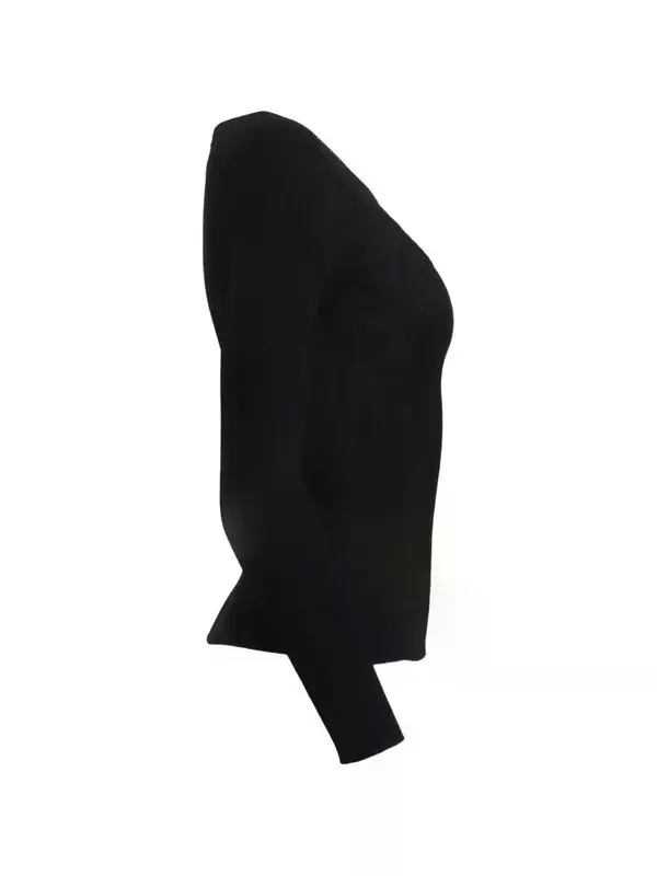 Alberta Ferretti Ribbed-knit Sweater