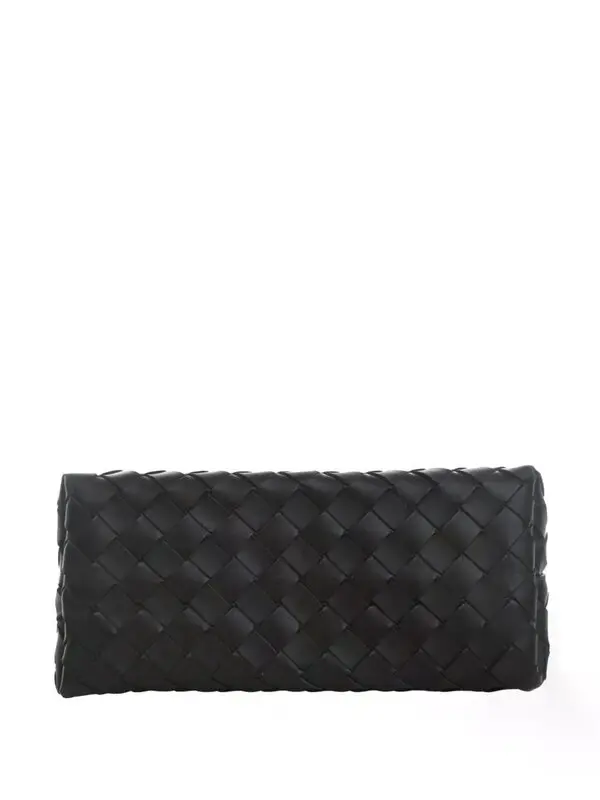 Bottega Veneta Lambskin Intrecciato Andiamo Bag Satchel