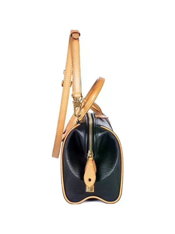LOUIS VUITTON Epi Leather Doc Bb Handbag - Black