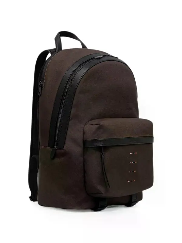 Paul Smith Signature Stripe Canvas Backpack