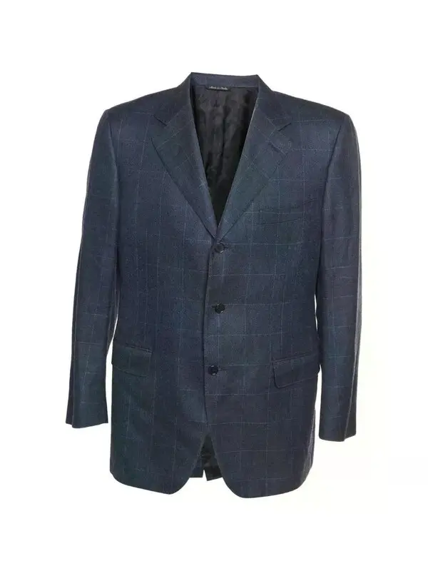 424 Check Single-breasted Blazer