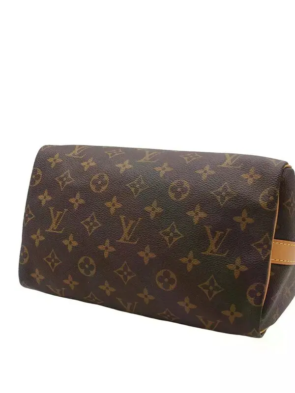 LOUIS VUITTON 2017 Monogram Speedy Bandouliere 25 Satchel