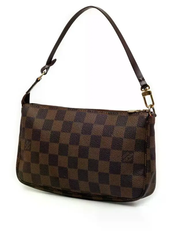 LOUIS VUITTON Damier Ebene Pochette Accessories Shoulder Bag