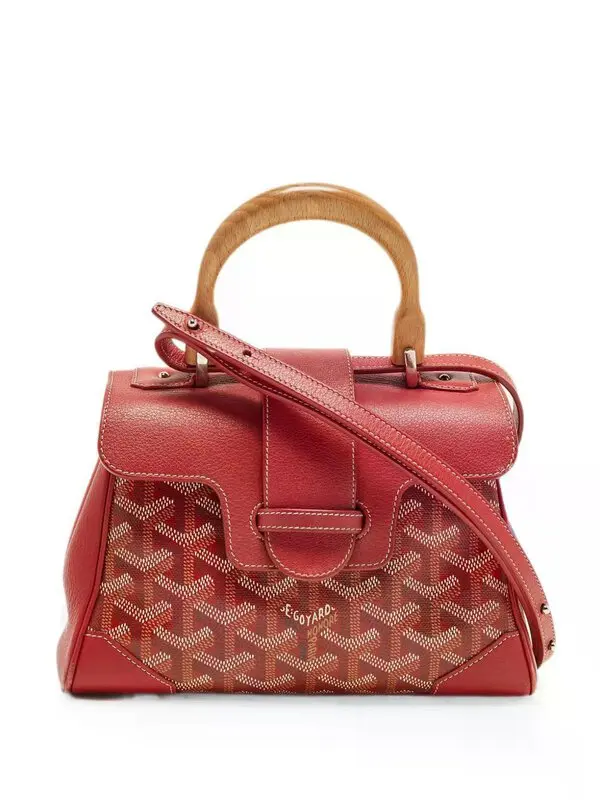 Goyard 2019 Saigon Mini Goyardine Tote Bag