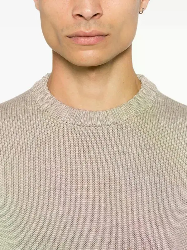 ZANONE Ribbed-knit Crew-neck Wool Jumper