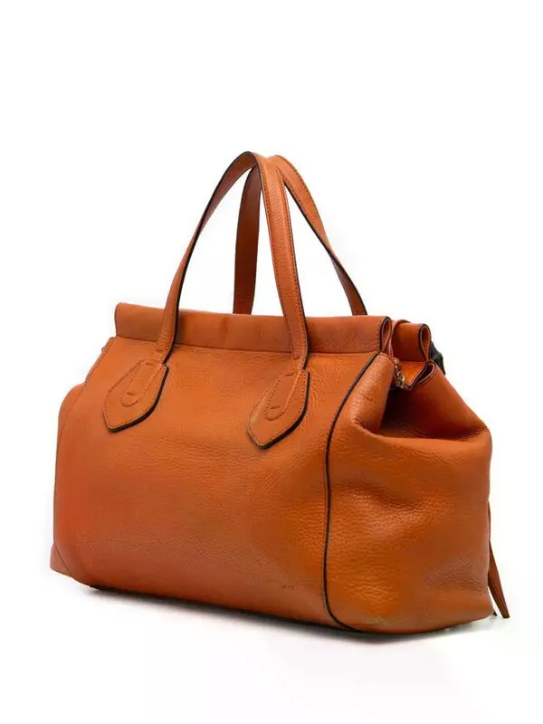 Gucci Leather Lady Tassel Top Handle Bag Handbag