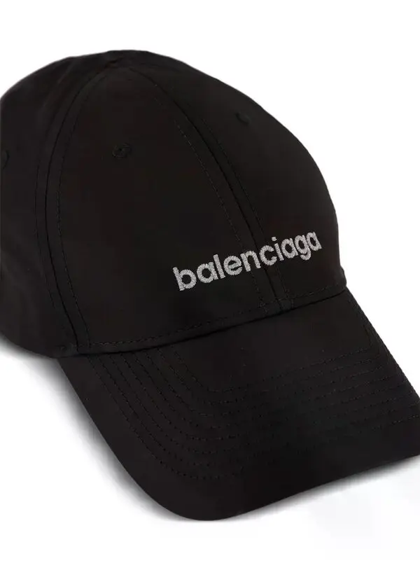 Balenciaga Baseball Cap - Black