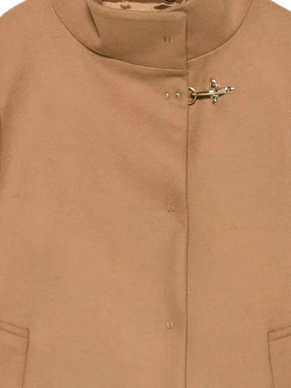 FAY Hook-fastening Funnel-neck Jacket