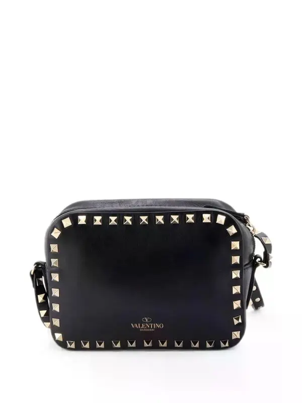 Valentino Garavani Rockstud Camera Leather Crossbody Bag