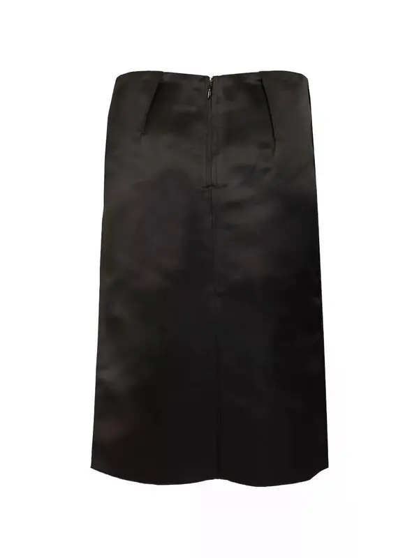 TOTEME Satin-finish Pencil Midi Skirt