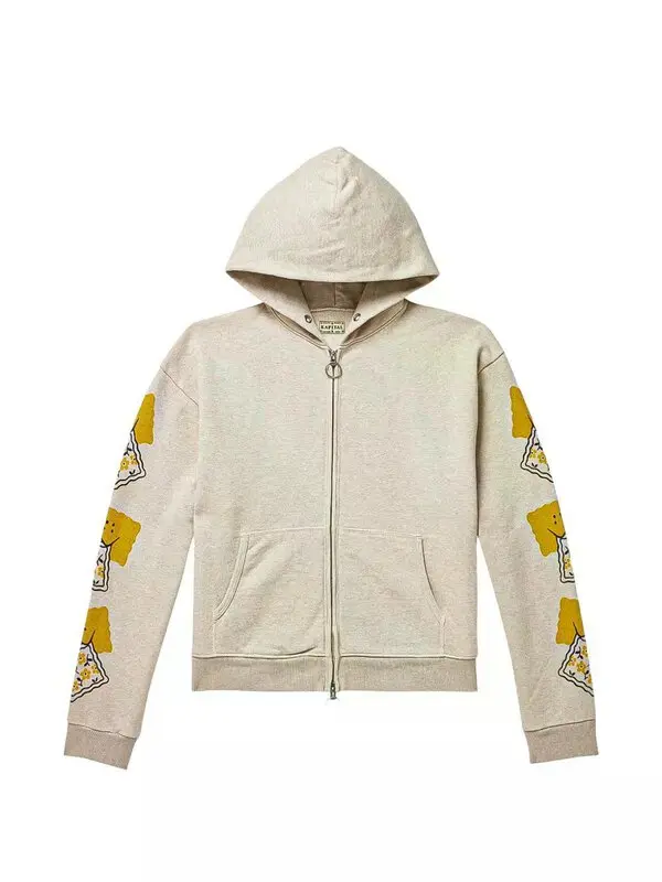 Kapital Peckish Bowy Logo Print Hoodie