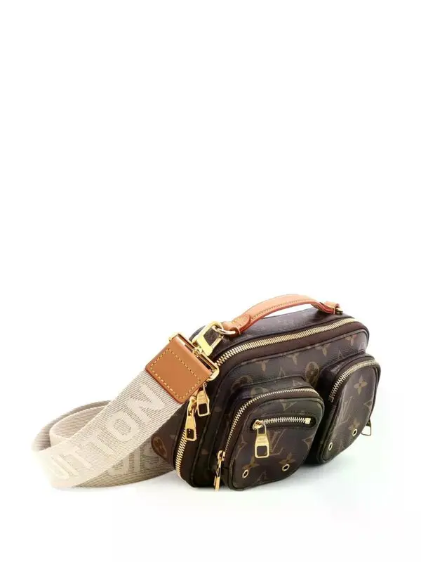 LOUIS VUITTON Monogram Canvas Utility Crossbody Bag - Brown