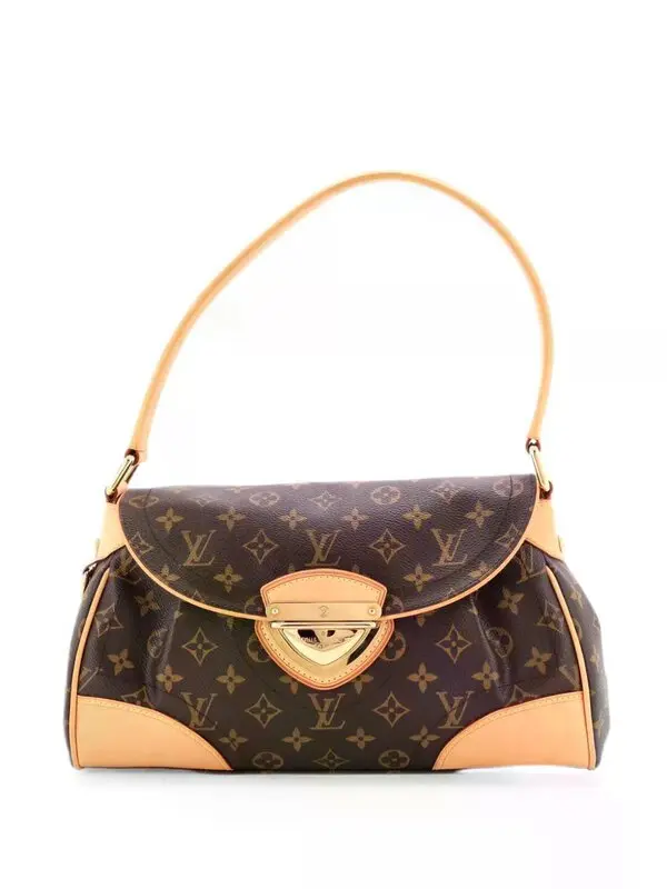 LOUIS VUITTON Beverly Handbag Monogram Canvas Mm Shoulder Bag