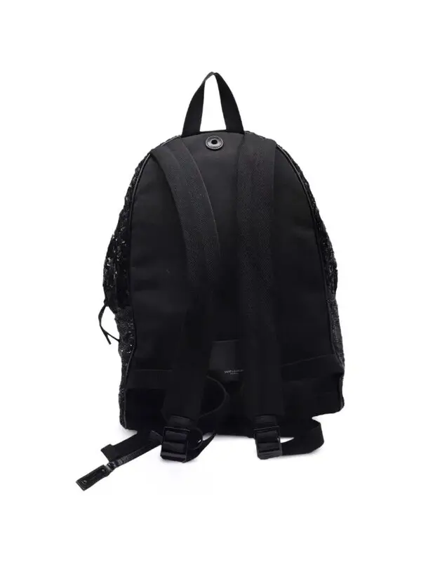 Saint Laurent Sequin Embellished Backpack