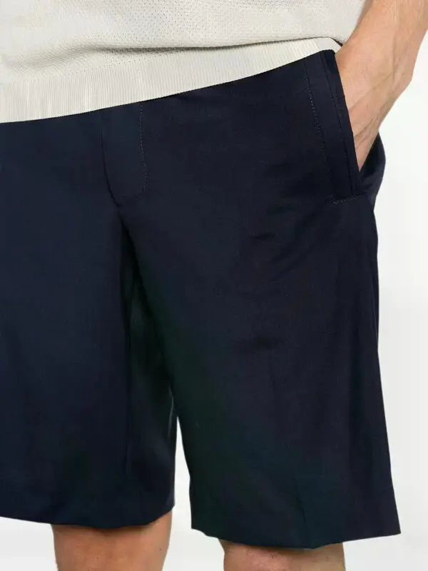 Corneliani Pressed-crease Shorts
