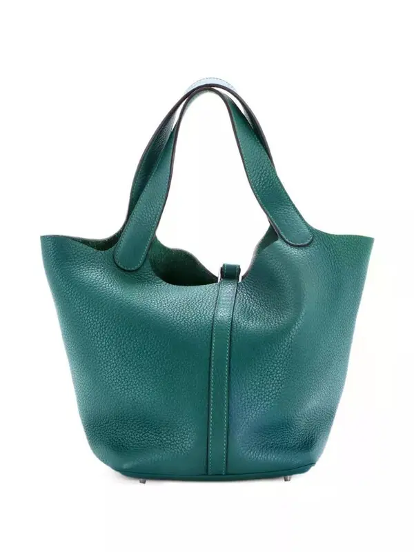 Hermès Picotin Lock Bag Clemence Mm Bucket Bag