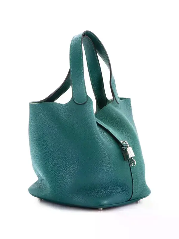 Hermès Picotin Lock Bag Clemence Mm Bucket Bag
