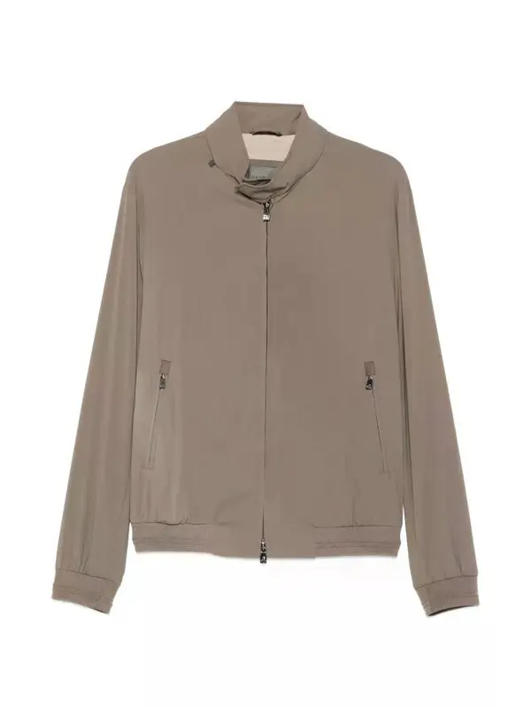 Corneliani High-neck Zip-up Bomber Jacket
