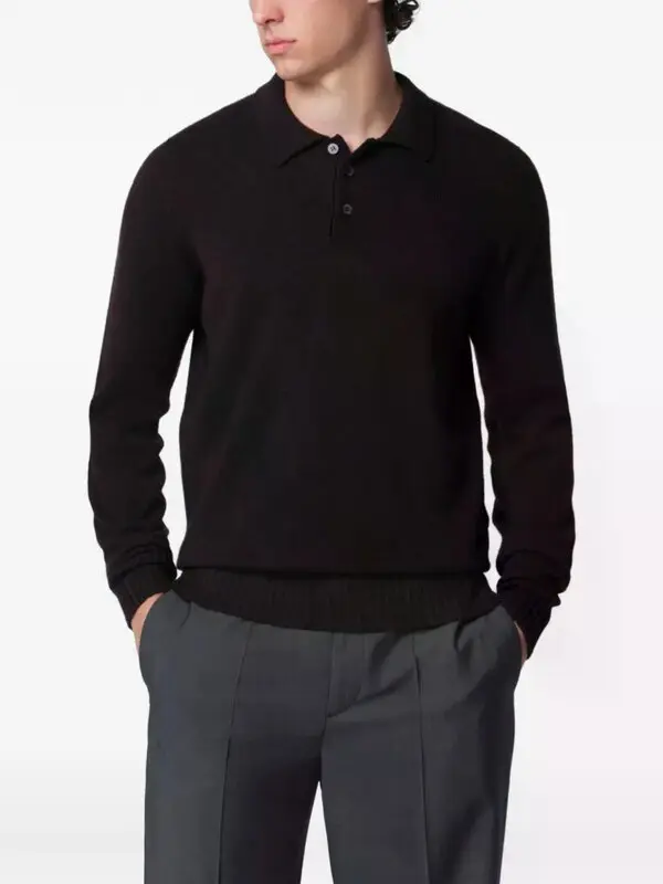 DRUMOHR Long-sleeved Polo Shirt
