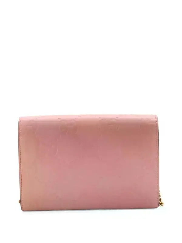 Gucci Envelope Wallet On Chain Guccissima Leather Shoulder Bag