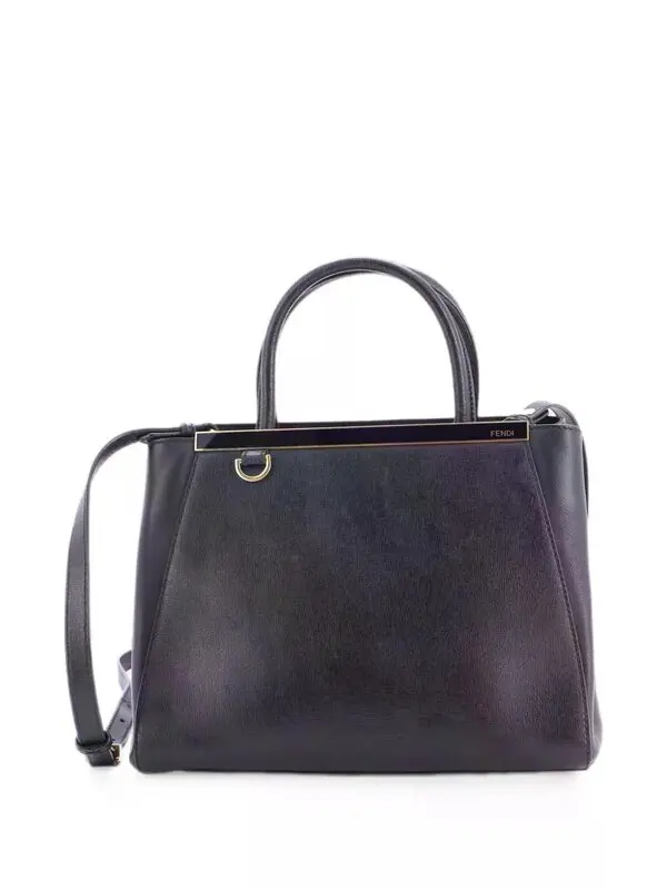 Fendi 2jours Bag Leather Petite Satchel