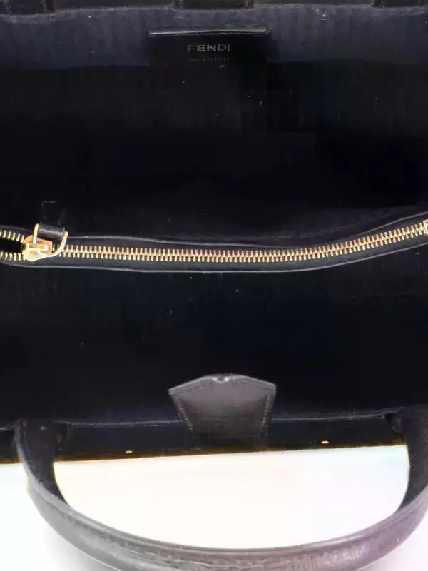 Fendi 2jours Bag Leather Petite Satchel