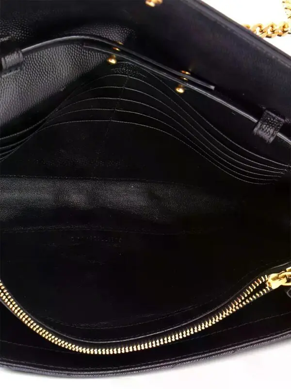 Saint Laurent Classic Monogram Wallet On Chain